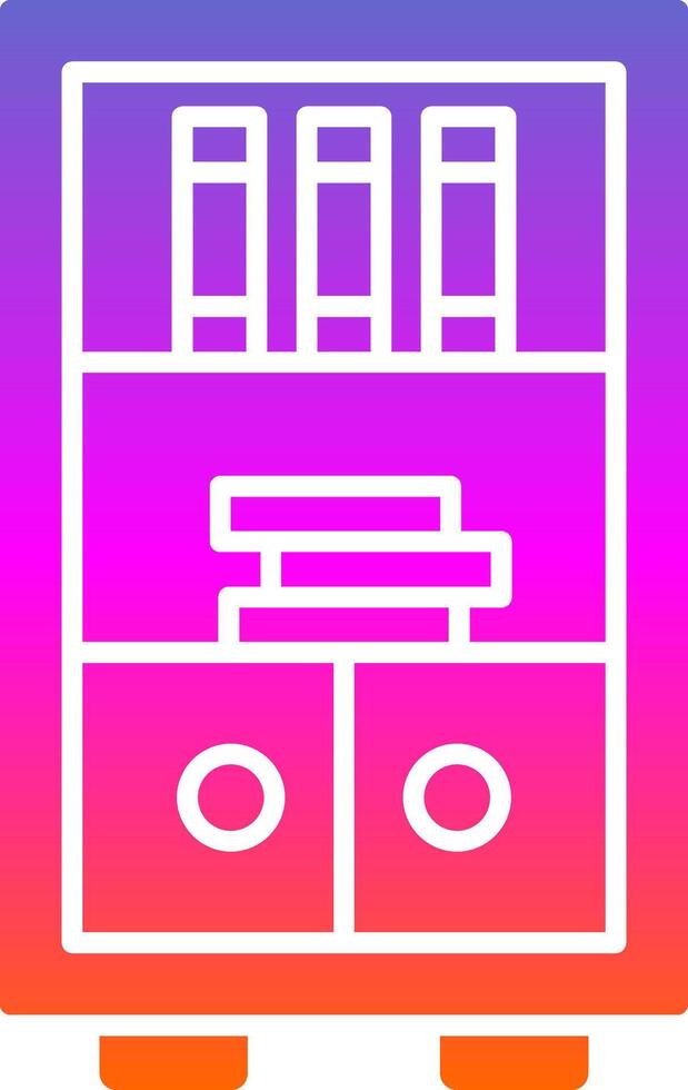Book Shelf Glyph Gradient Icon 38878174 Vector Art at Vecteezy Book Shelf Glyph Gradient Icon 38878174 Vector Art at Vecteezy