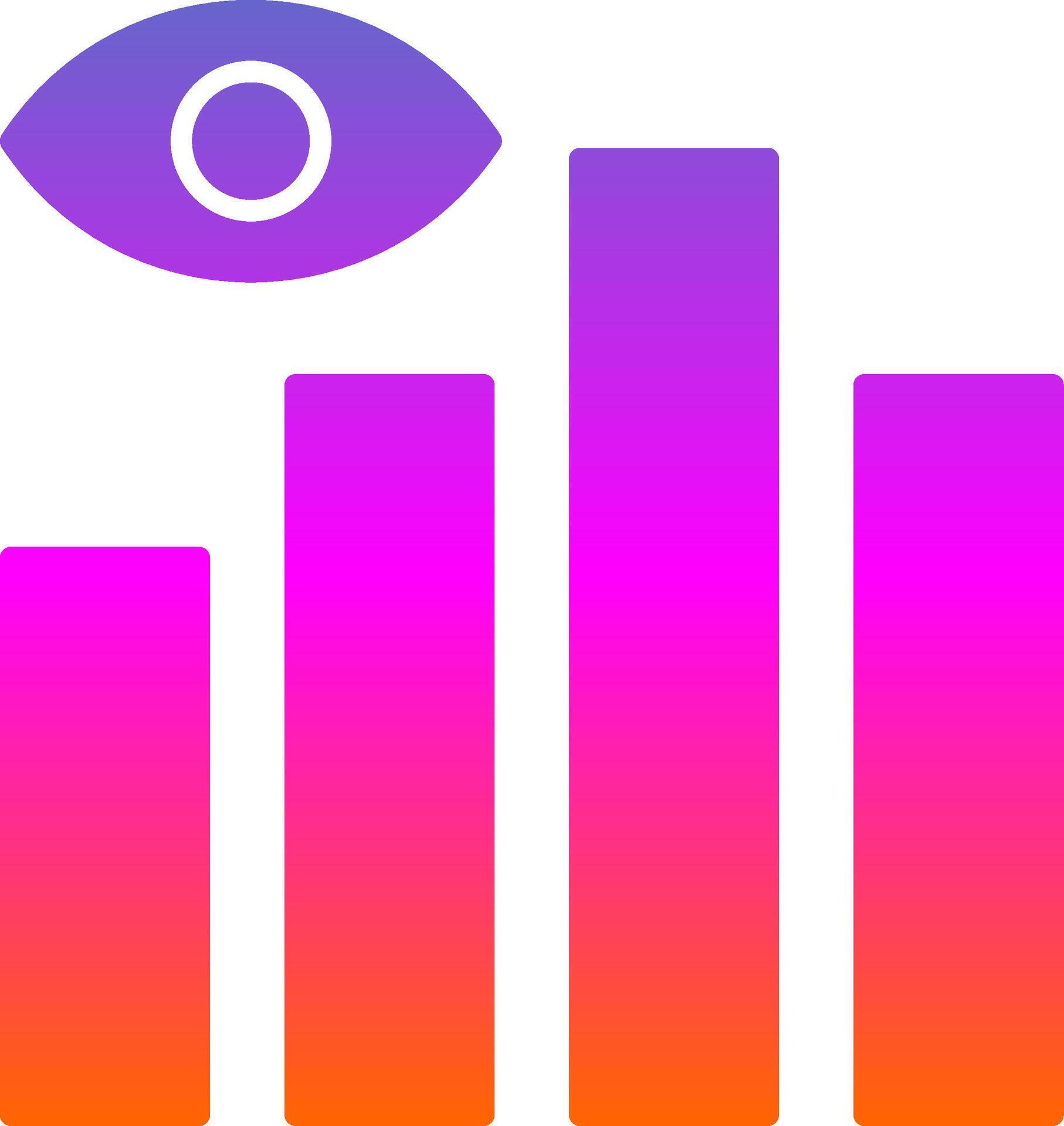 Data Visualization Glyph Gradient Icon 38883572 Vector Art at Vecteezy