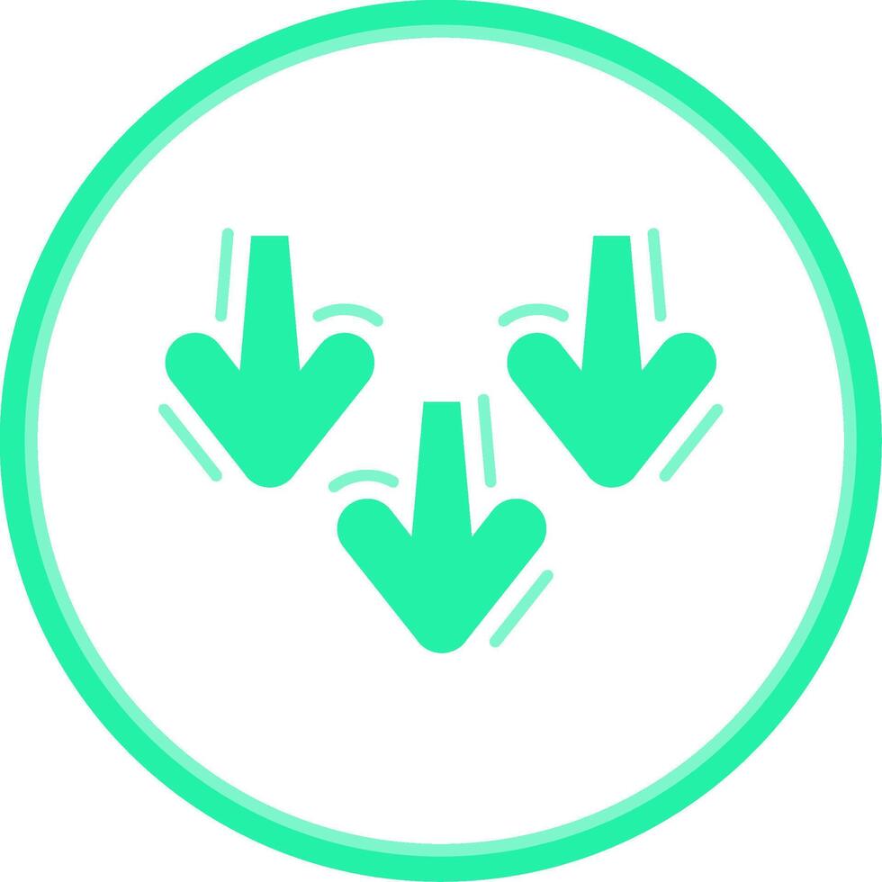 Decrease Flat Circle Uni Icon 38885346 Vector Art at Vecteezy