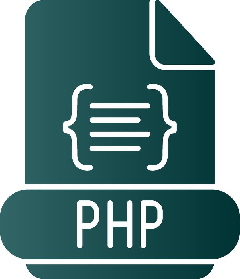 Php Glyph Gradient Icon 38898527 Vector Art at Vecteezy