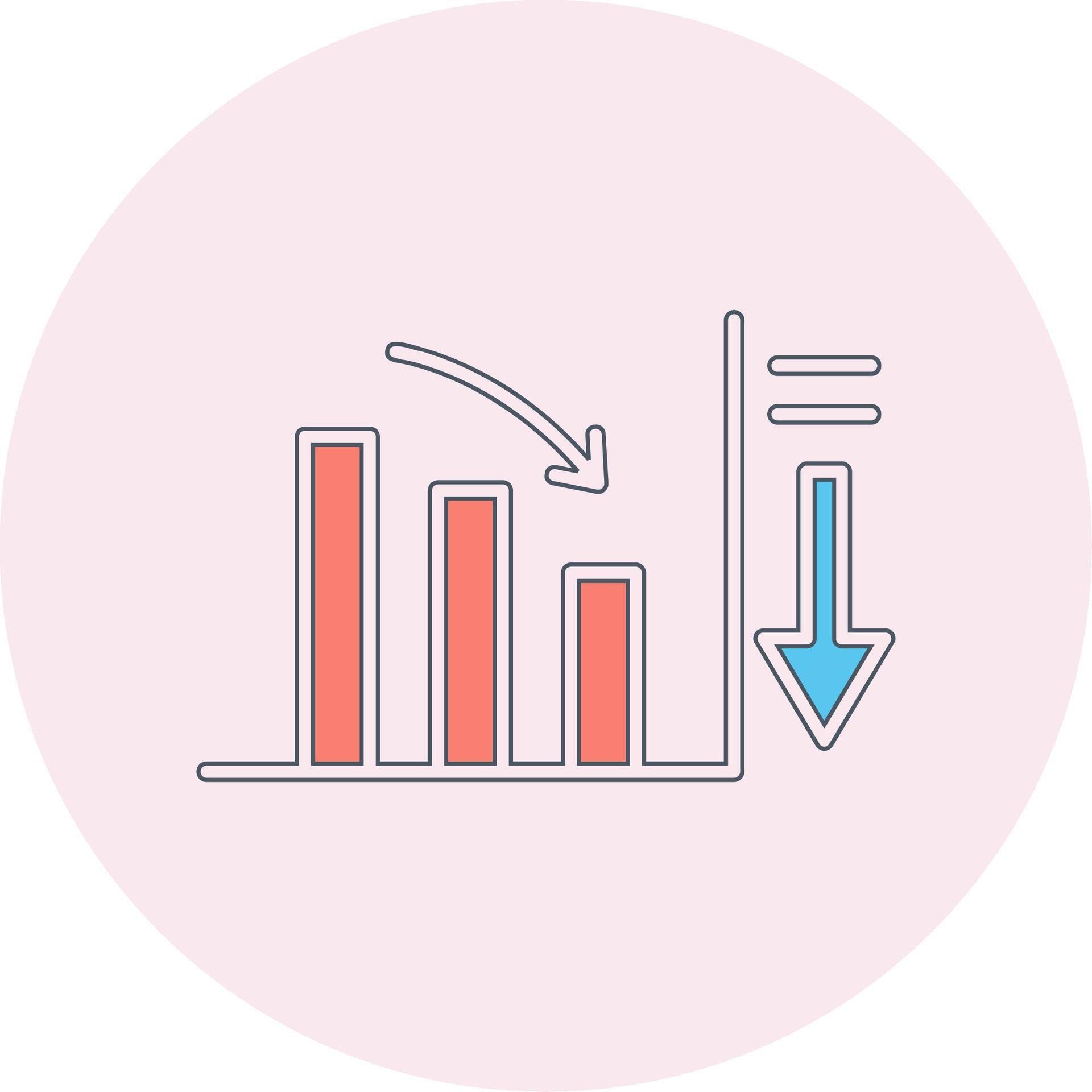 Decrease Vector Icon 38905583 Vector Art at Vecteezy