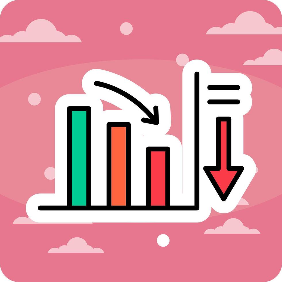 Decrease Vector Icon 38909609 Vector Art at Vecteezy