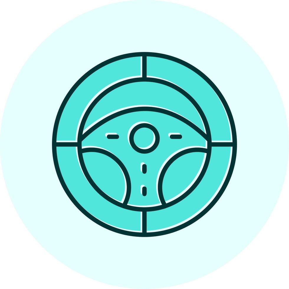 Steering Wheel Vector Icon 38914360 Vector Art at Vecteezy