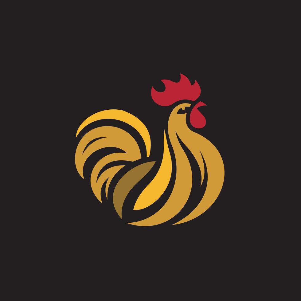 simple vector image of rooster logo 38918986 Vector Art at Vecteezy simple vector image of rooster logo 38918986 Vector Art at Vecteezy