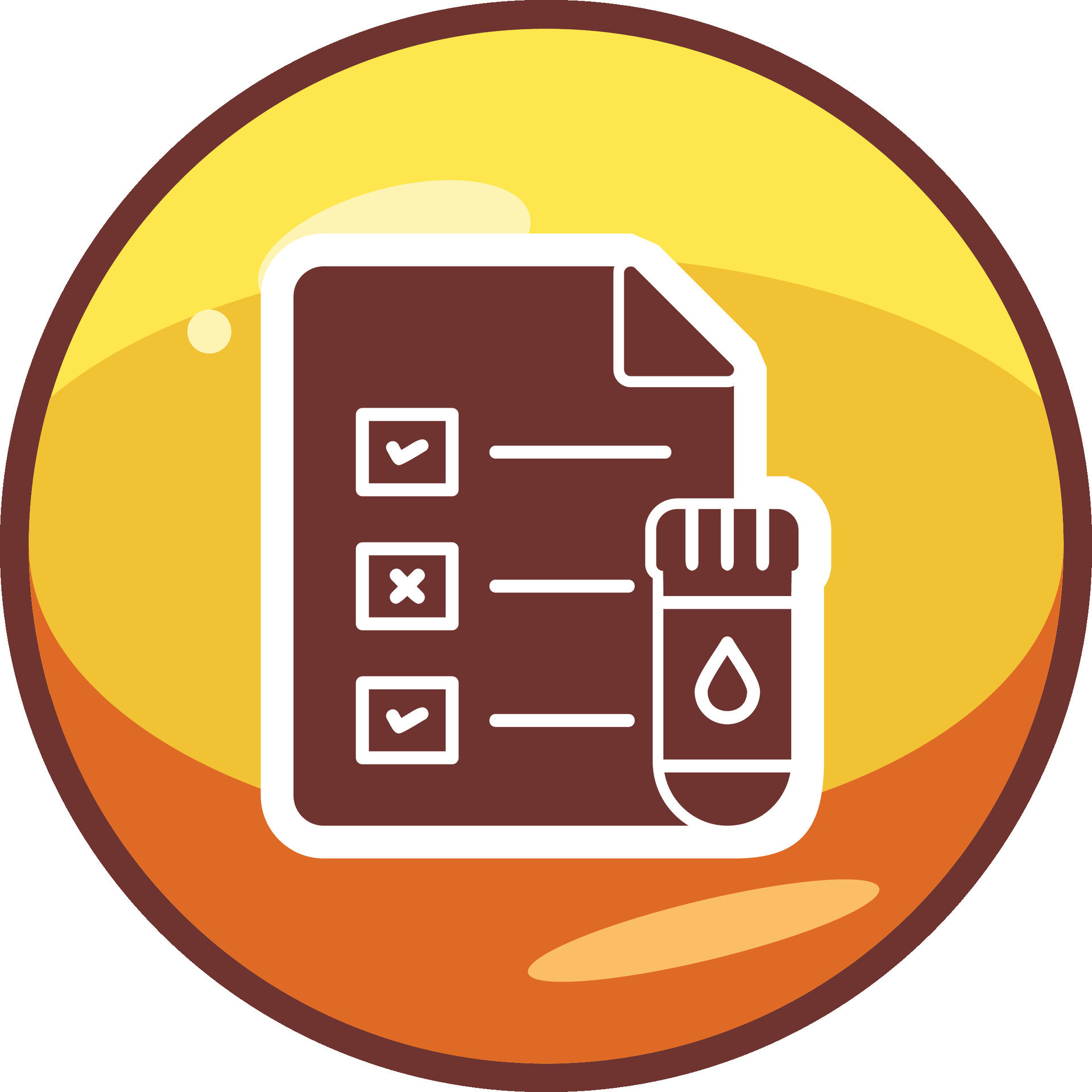 Medical Test Report Vector Icon 38921147 Vector Art at Vecteezy Medical Test Report Vector Icon 38921147 Vector Art at Vecteezy