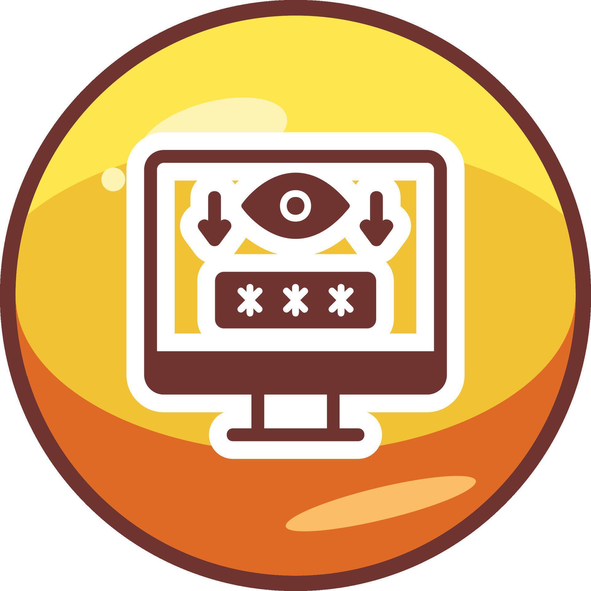 Computer Spyware Vector Icon 38921349 Vector Art at Vecteezy