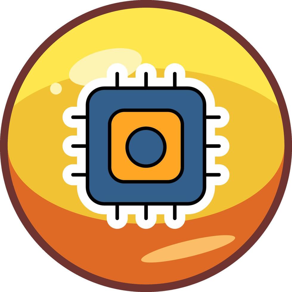Processor Vector Icon 38922165 Vector Art at Vecteezy