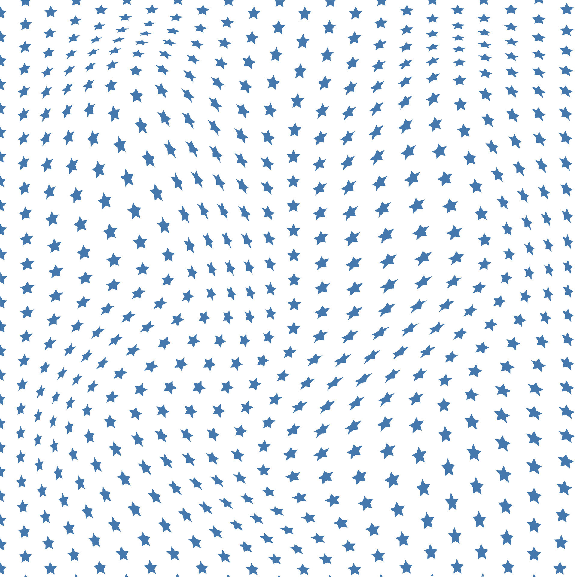 Simple Abstract Blueberry Color Small Star Wavy Distort Pattern