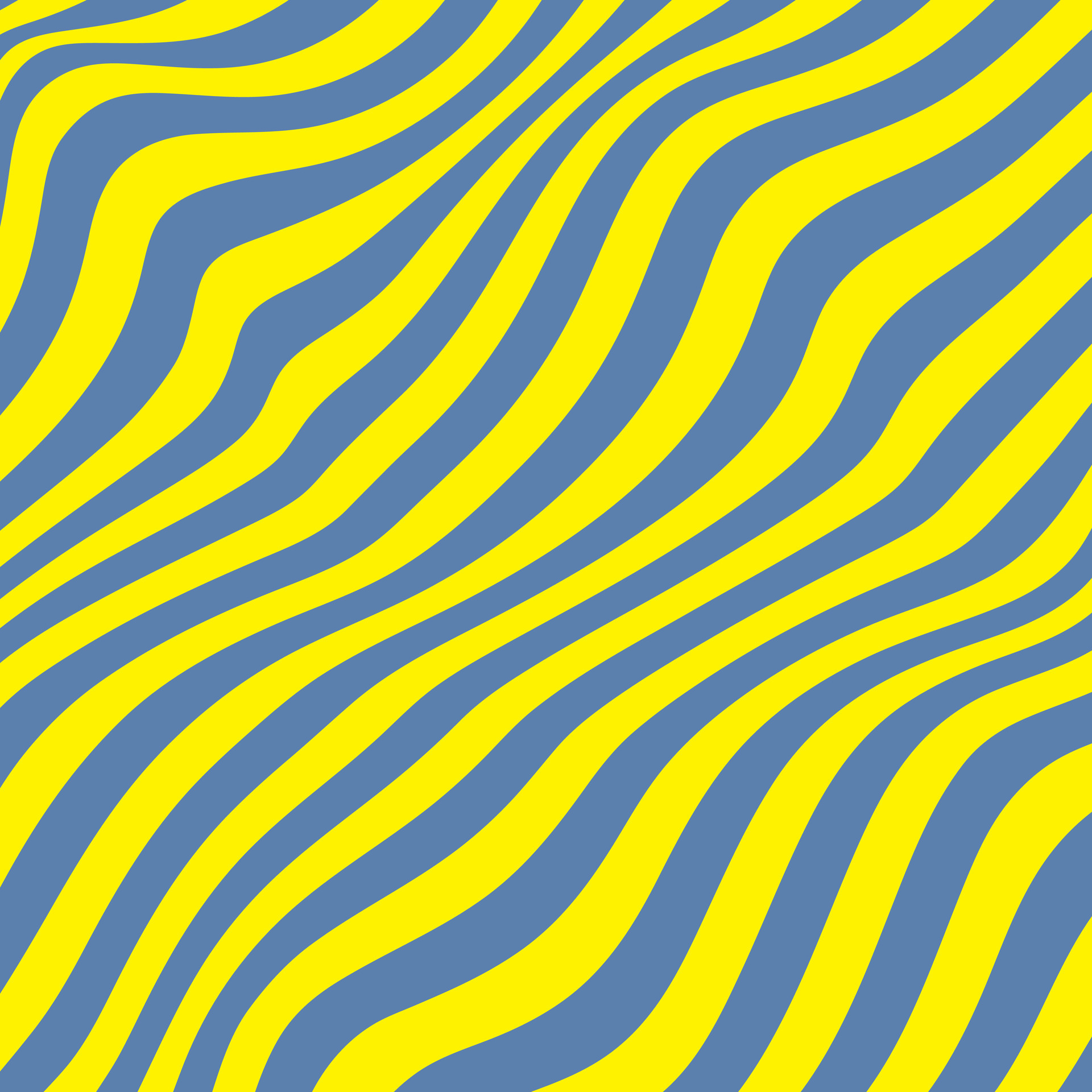 Simple Abstract Blueberry Color Daigonal Line Wavy Distort Pattern On