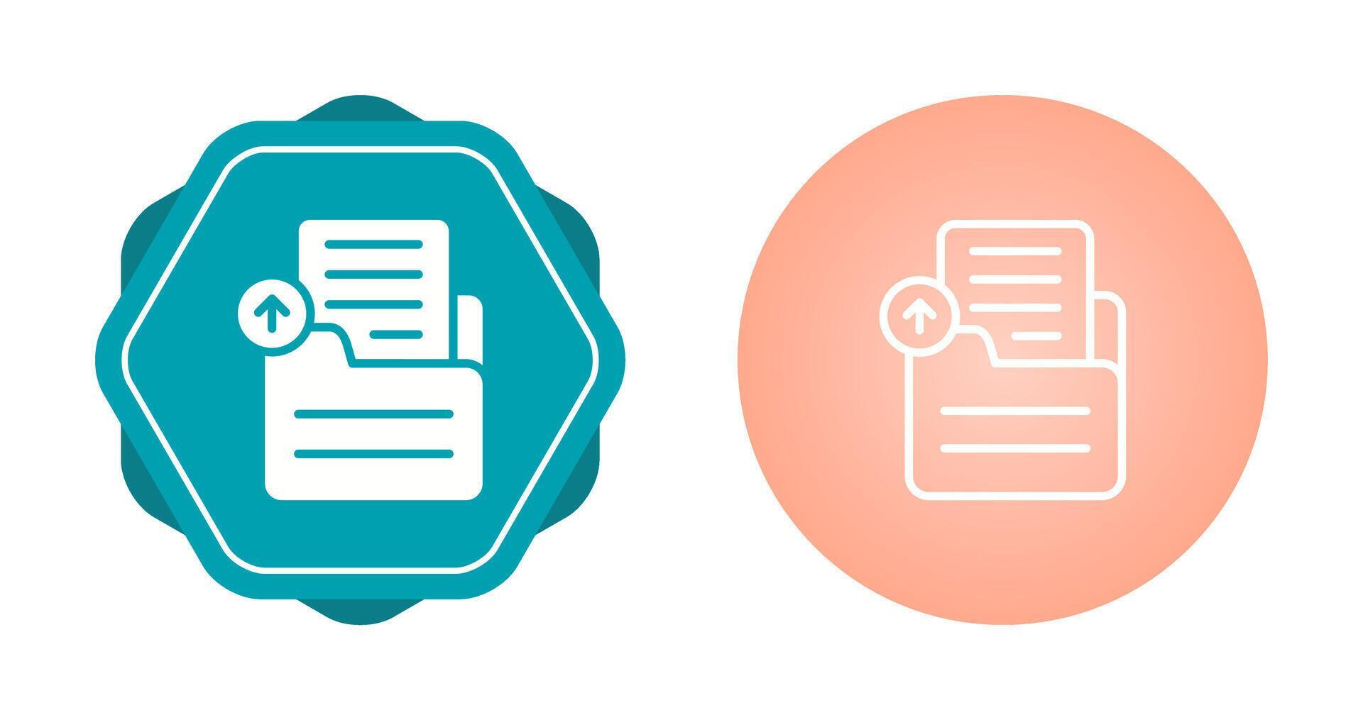 Document Upload Vector Icon 38934213 Vector Art at Vecteezy