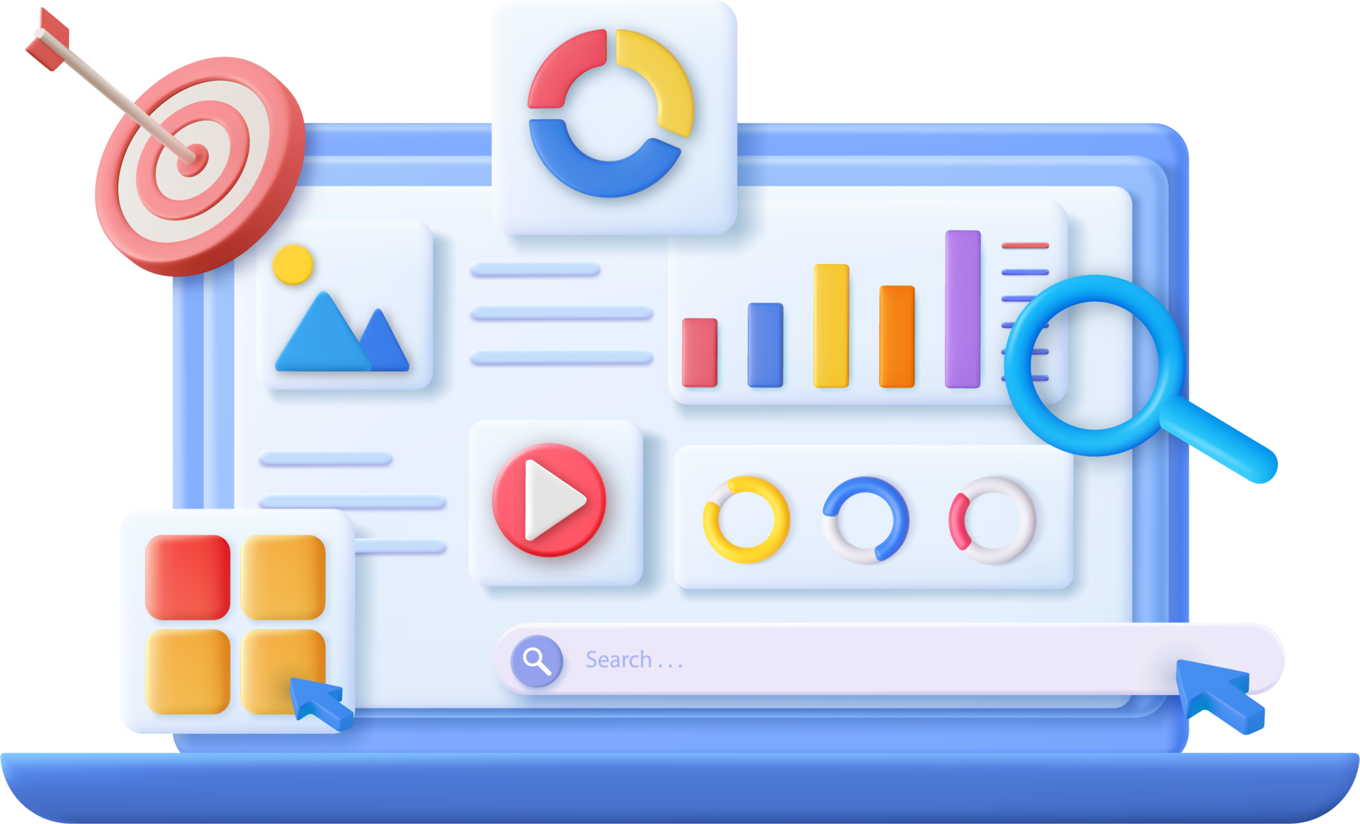 3D SEO Optimization, 38941156 PNG