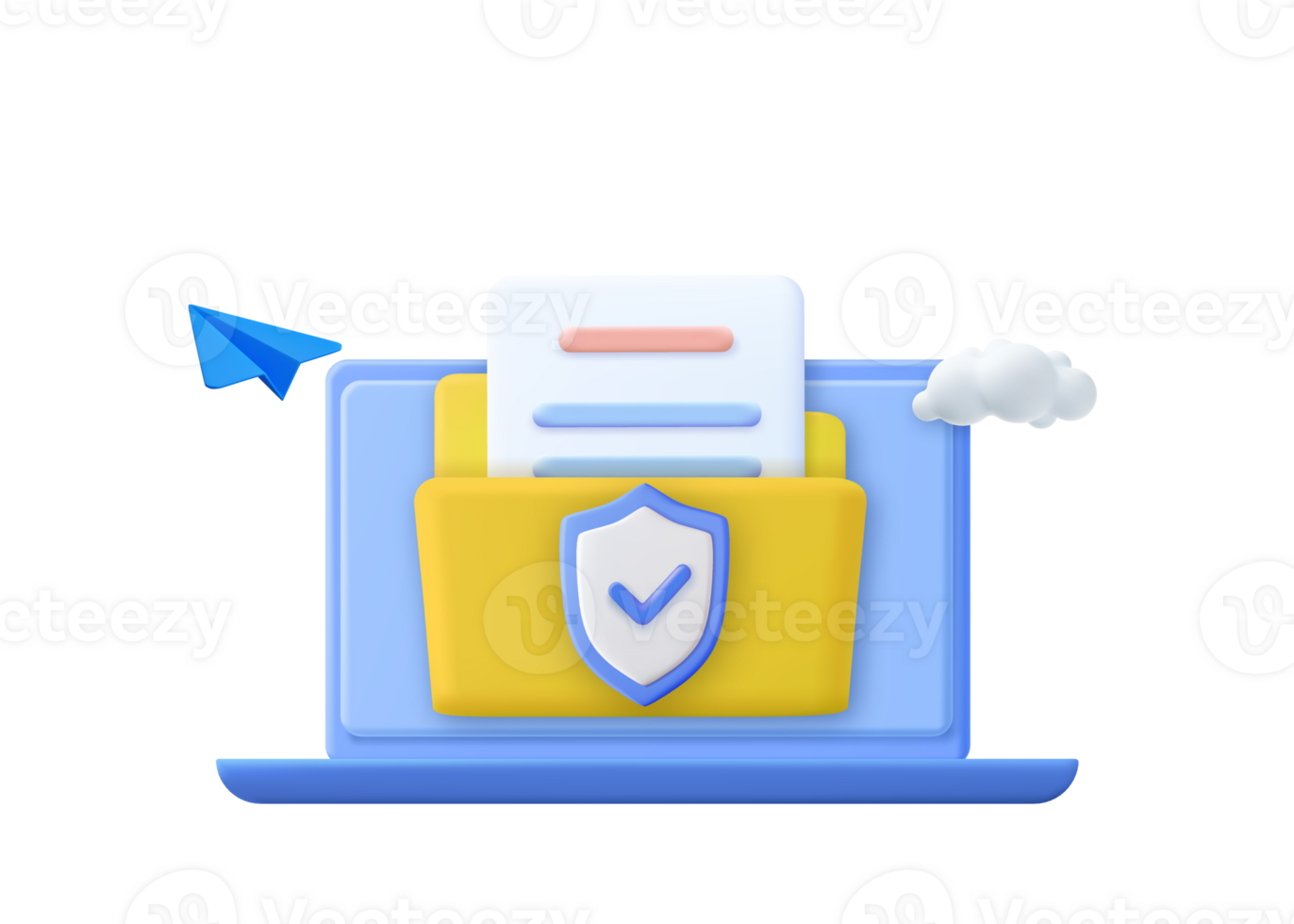 Secure Confidential Files Folder 38941516 Png