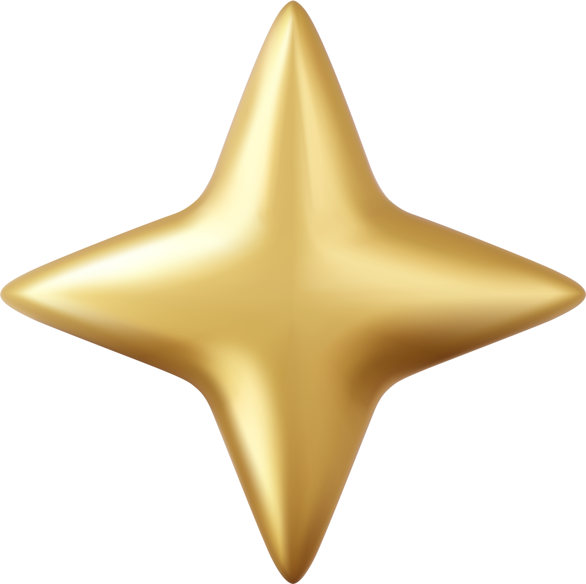 3d Gold star icon 38943518 PNG