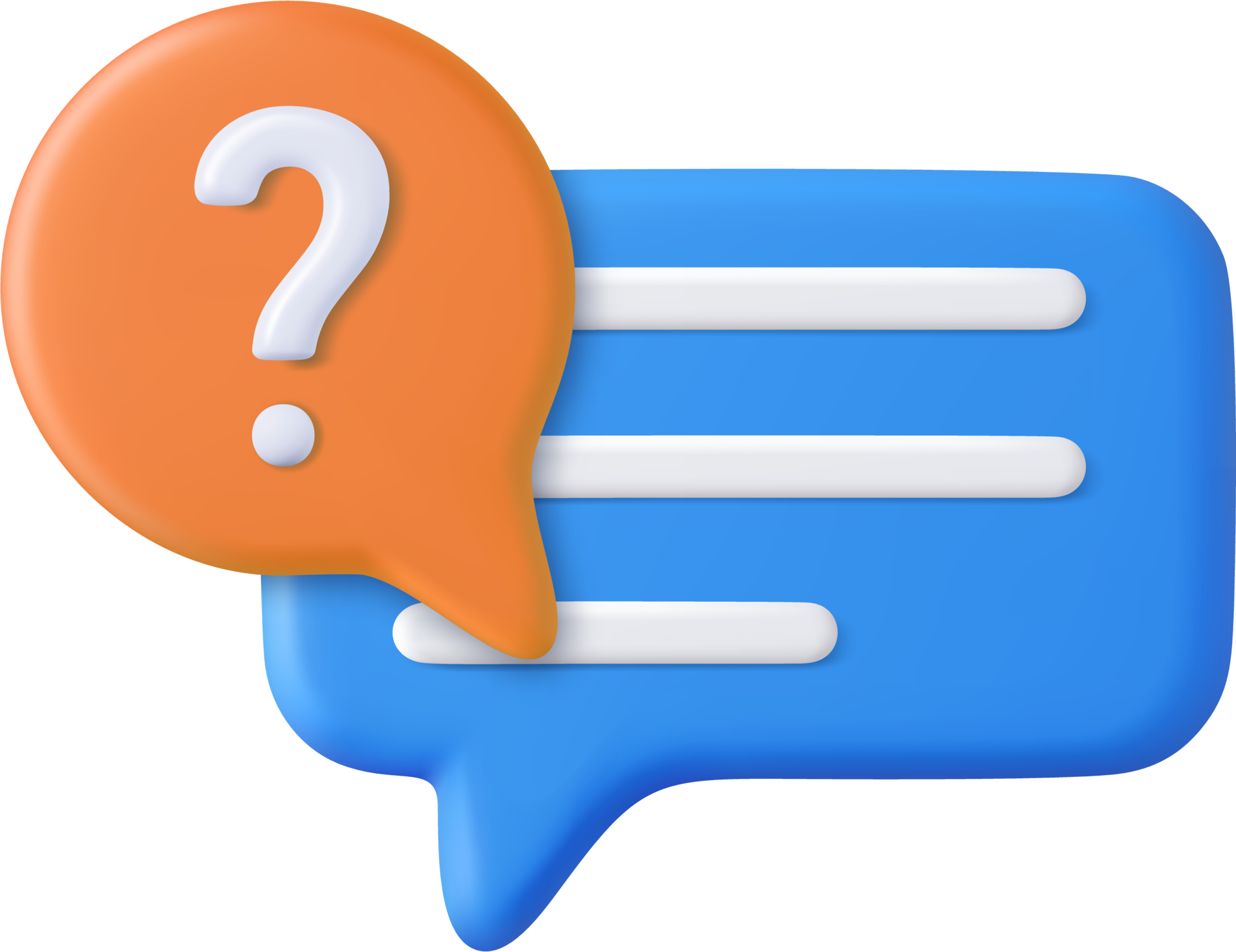 3d faq icon, 38943904 PNG