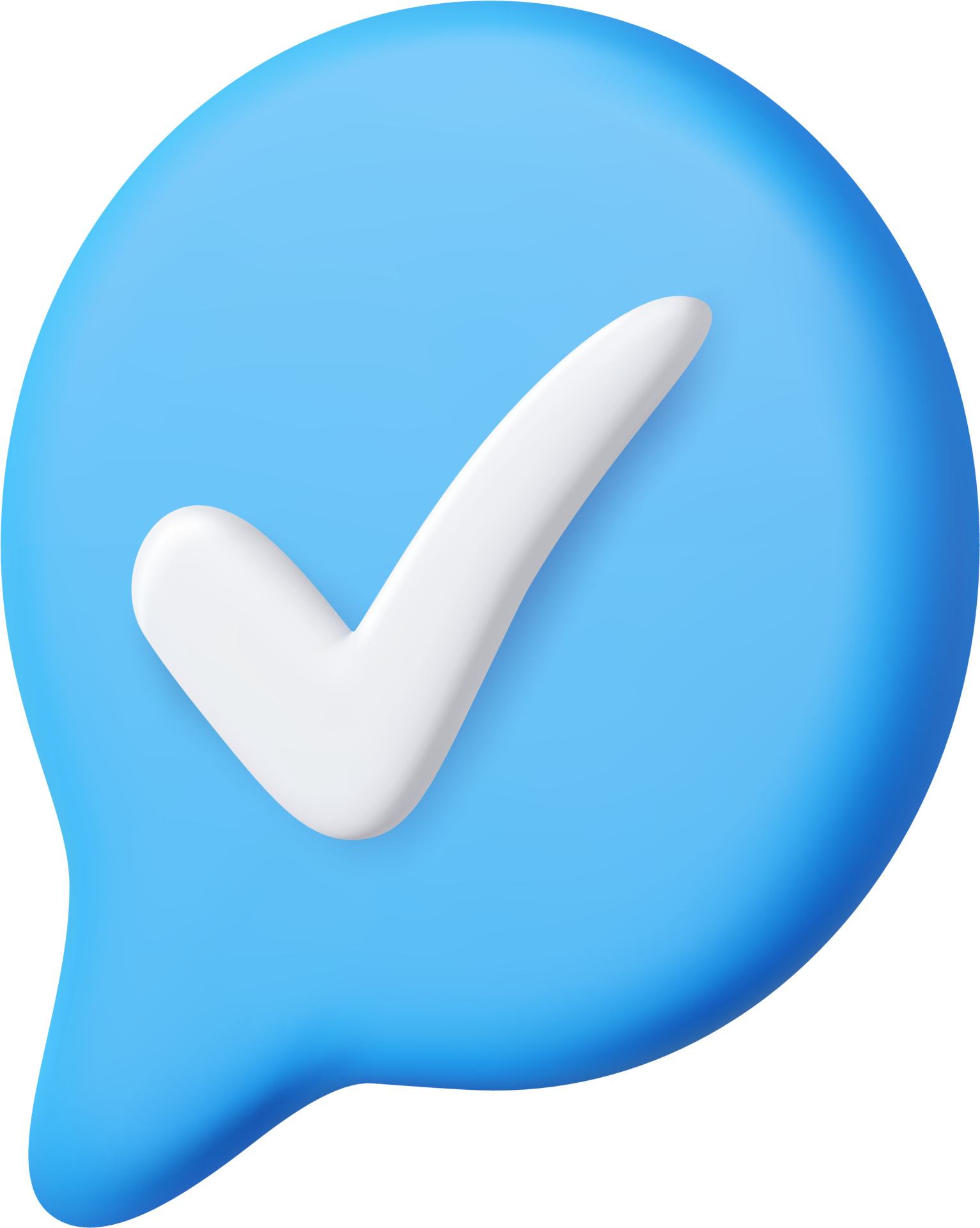 3d Blue yes check mark icon symbol 38943931 PNG 3d Blue yes check mark icon symbol 38943931 PNG