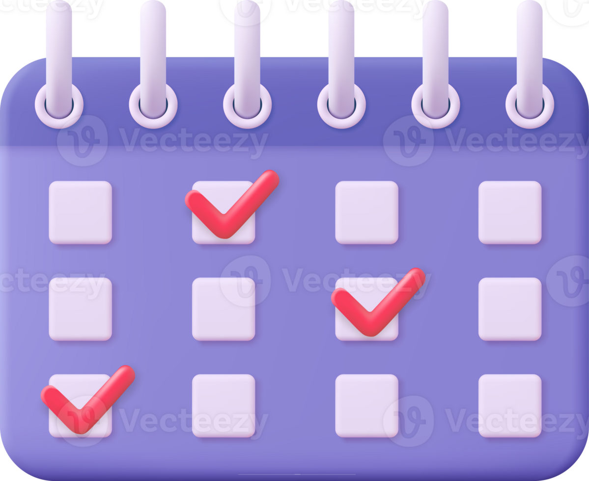 3d Calendar assignment icon 38944699 PNG 3d Calendar assignment icon 38944699 PNG