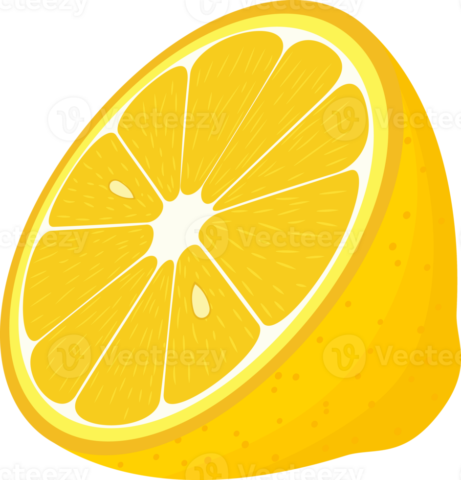 Fresh Lemon Slices 38945354 Png