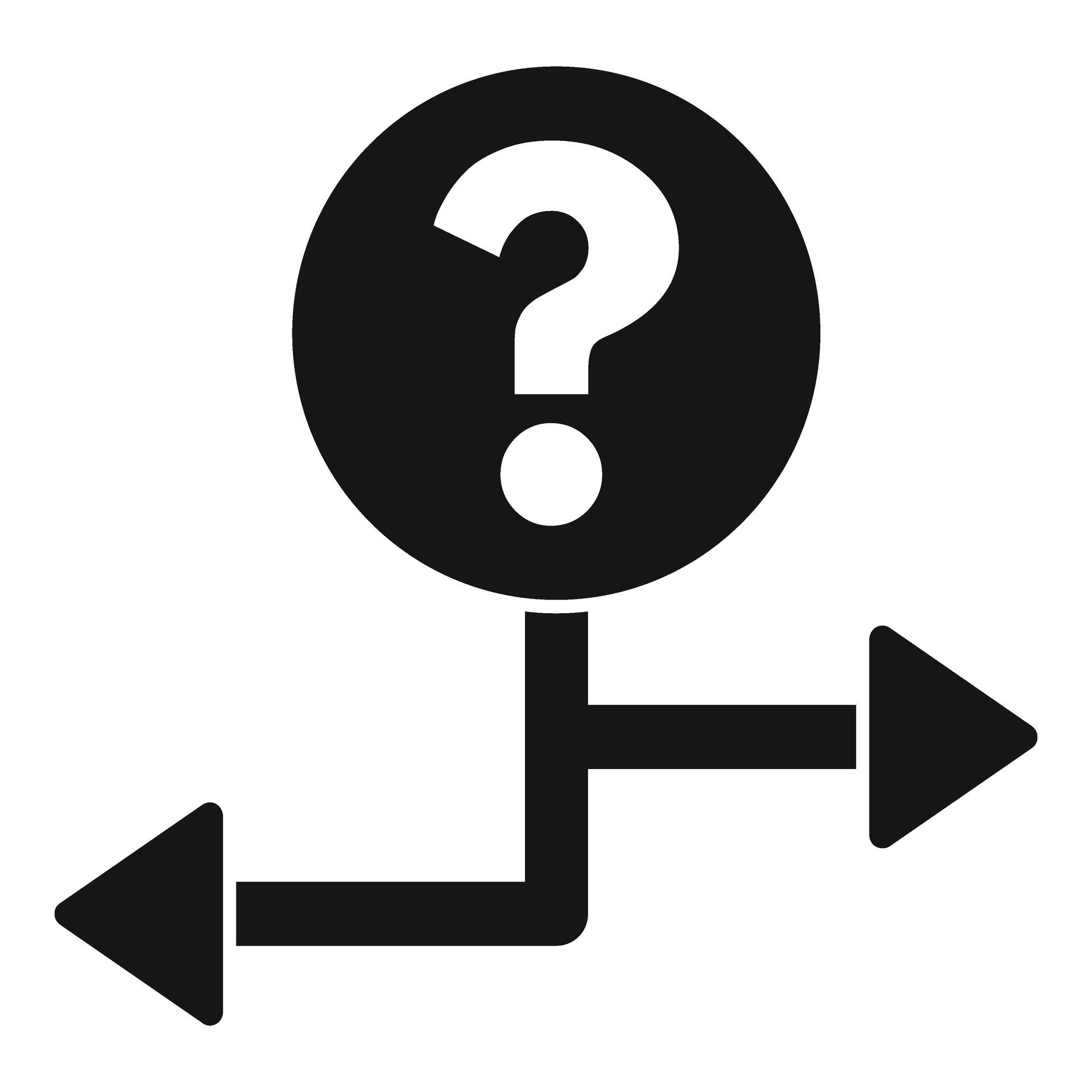 Ambiguity Analysis Icon Simple Vector Data Confused 38949726 Vector Art At Vecteezy