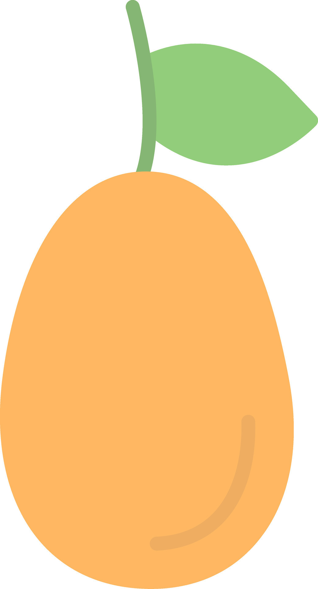 Kumquat Flat Light Icon 38951870 Vector Art at Vecteezy