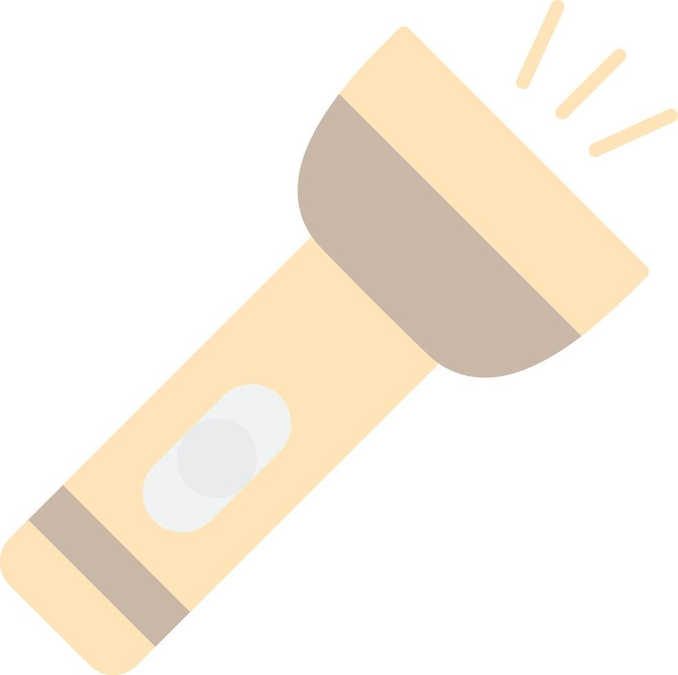 Flashlight Flat Light Icon 38952397 Vector Art at Vecteezy