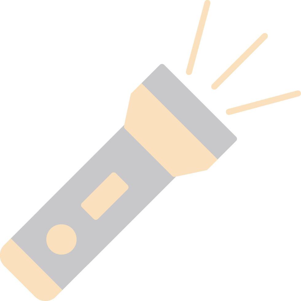Flashlight Flat Light Icon 38952730 Vector Art at Vecteezy