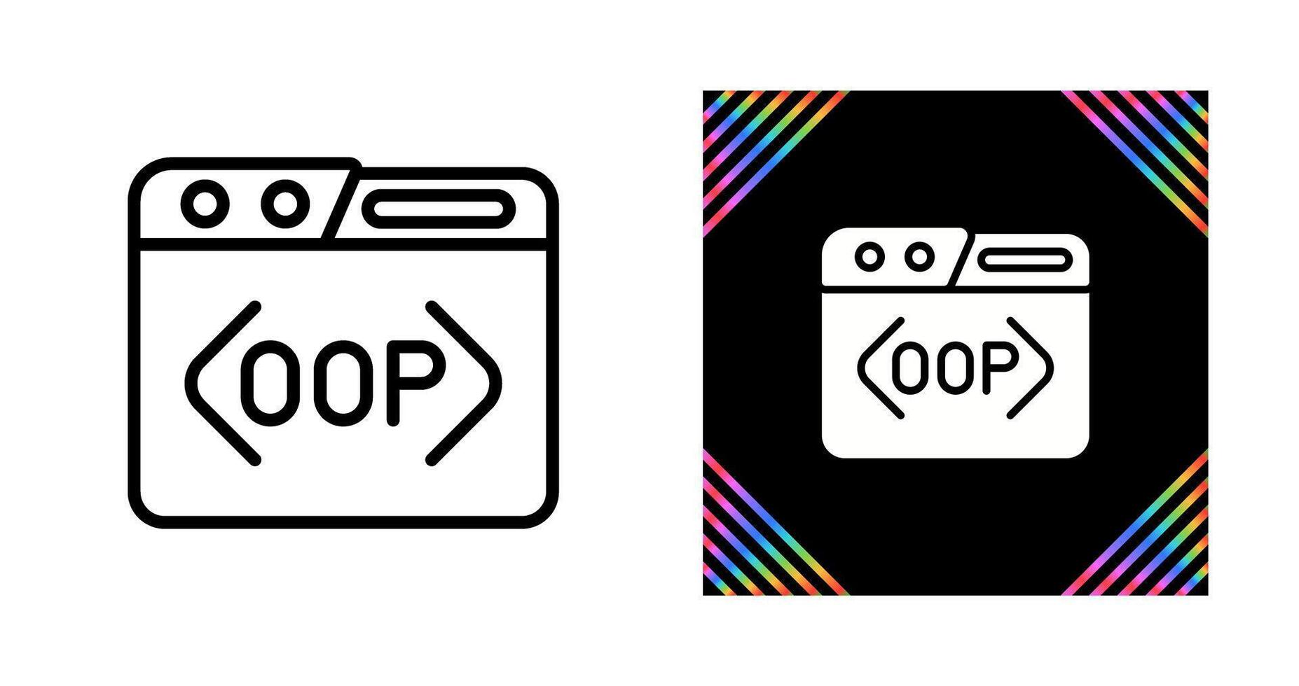 OOP Vector Icon 38953380 Vector Art at Vecteezy