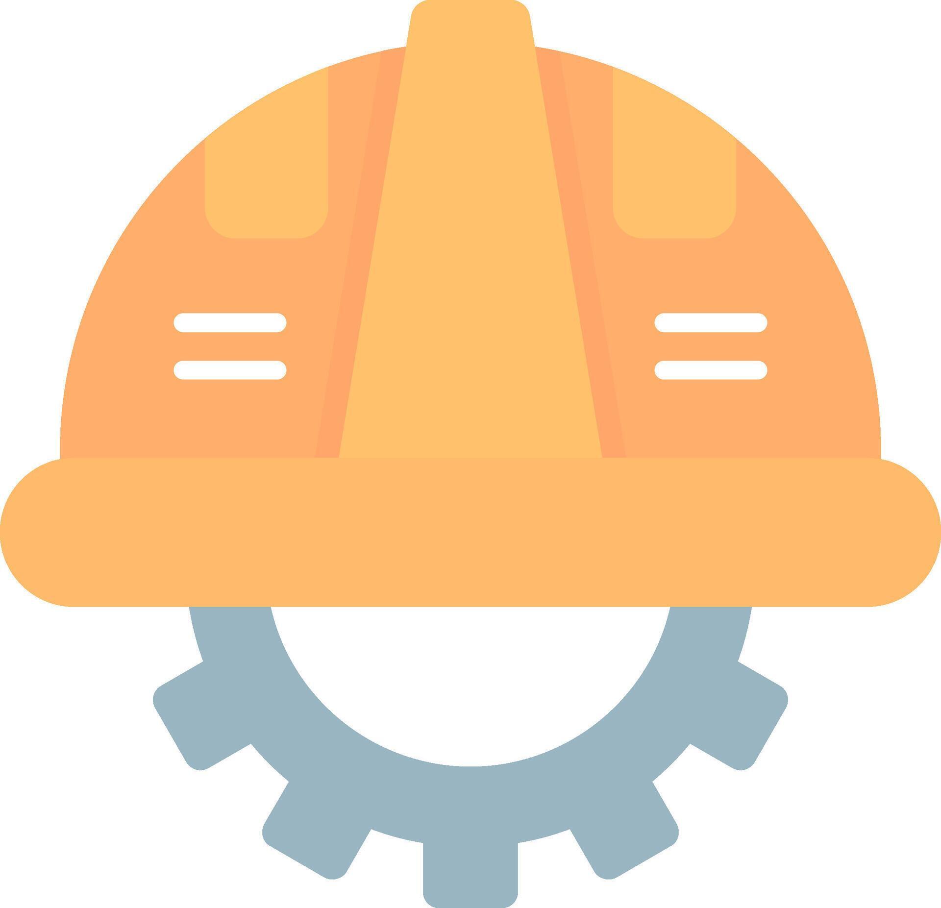 Saftey Helmet Flat Light Icon 38954719 Vector Art at Vecteezy
