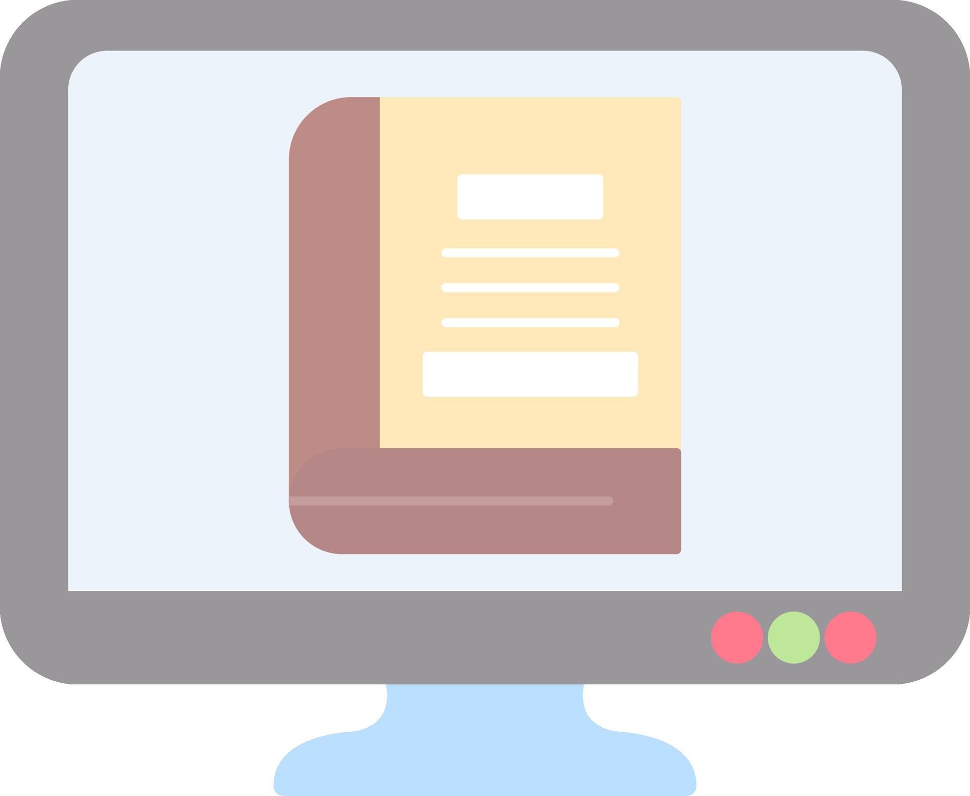 Learn Flat Light Icon 38956078 Vector Art at Vecteezy