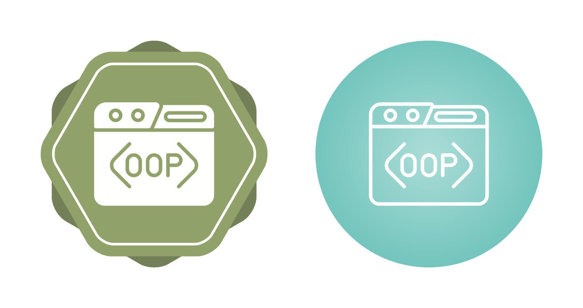 OOP Vector Icon 38956389 Vector Art at Vecteezy