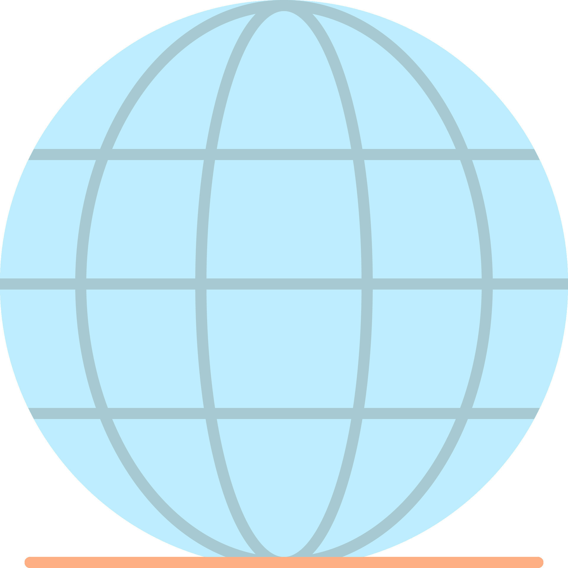 Worldwide Flat Light Icon 38956938 Vector Art at Vecteezy