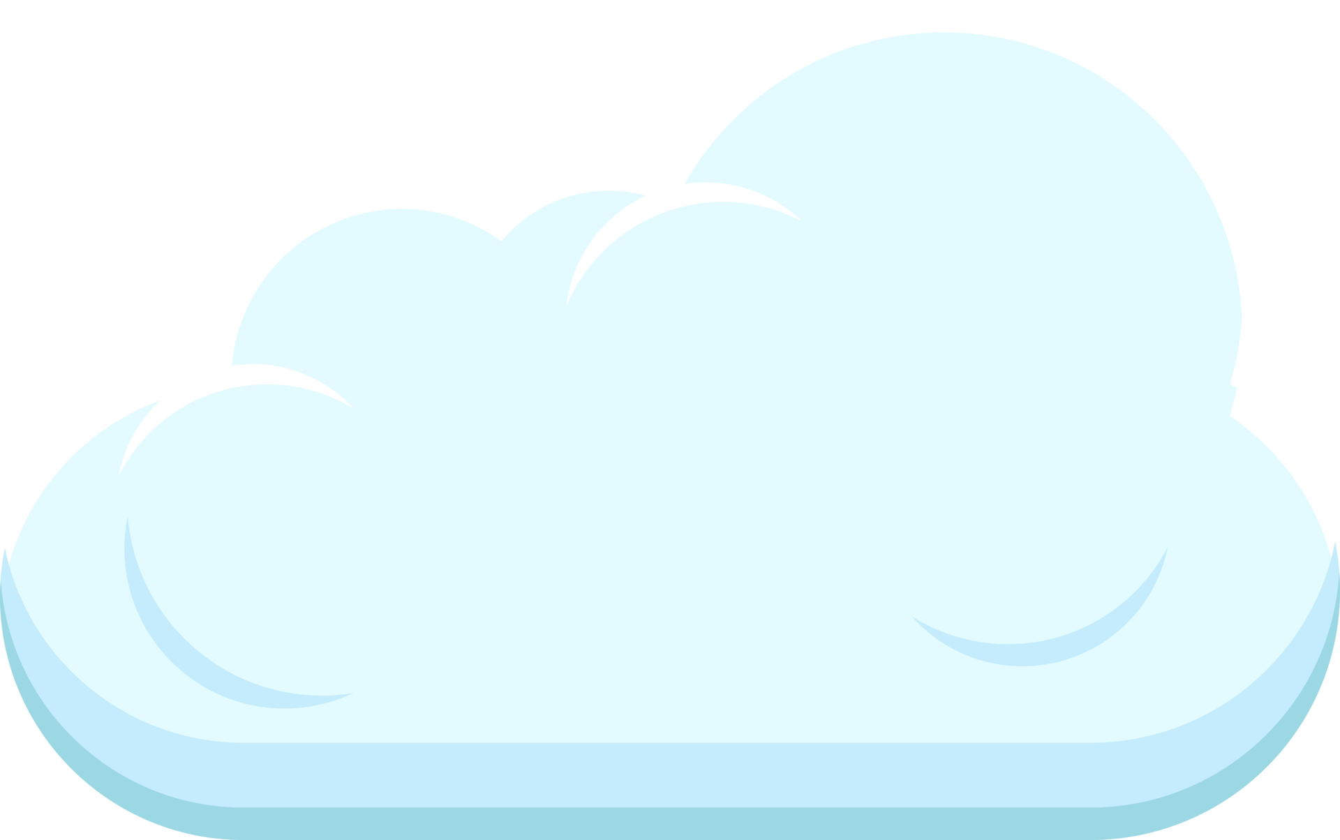 Set Of Blue Sky Clouds 38963419 Png