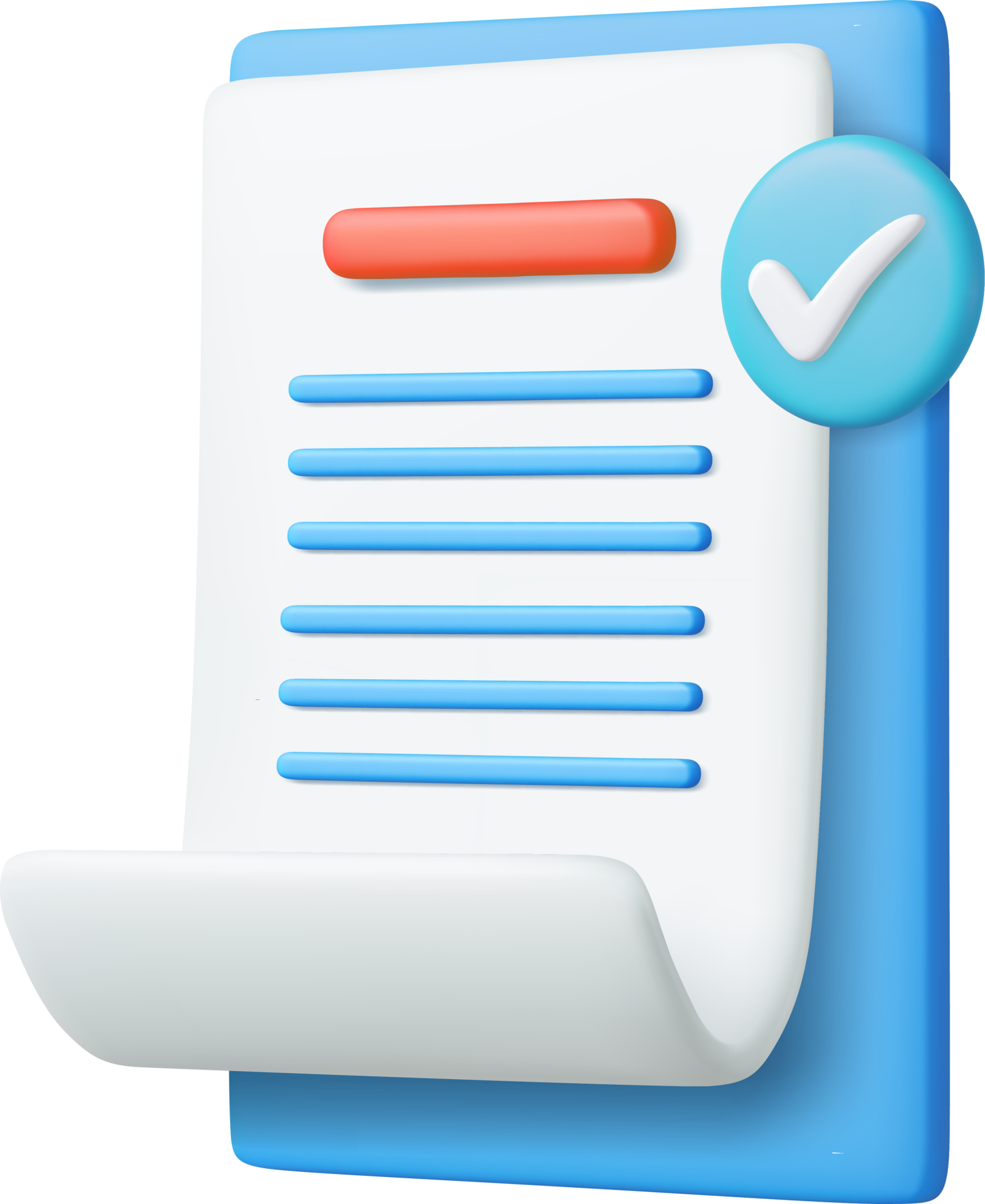 3d White paper task management todo check list 38963929 PNG 3d White paper task management todo check list 38963929 PNG