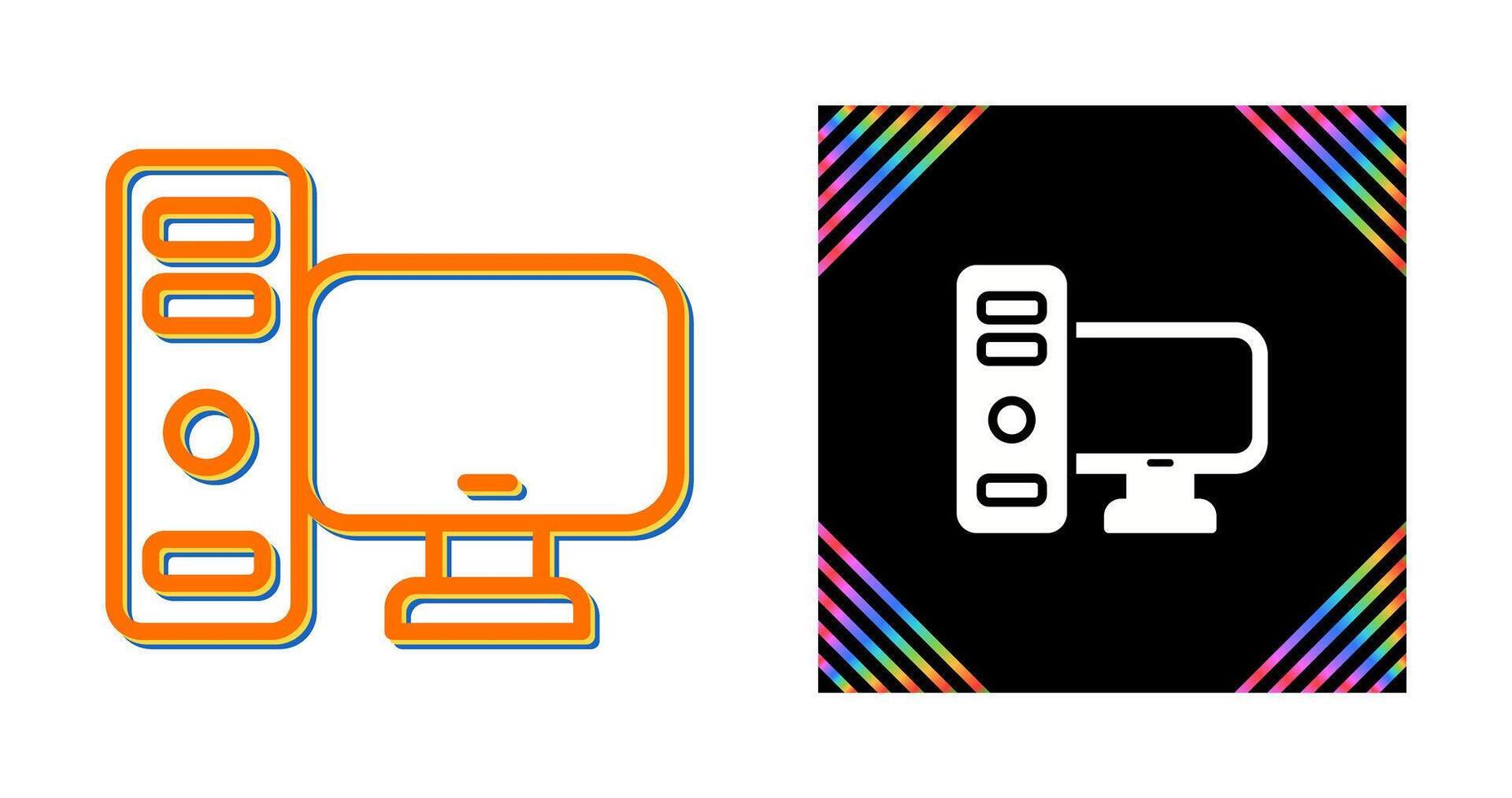 Computer Vector Icon 38969718 Vector Art at Vecteezy