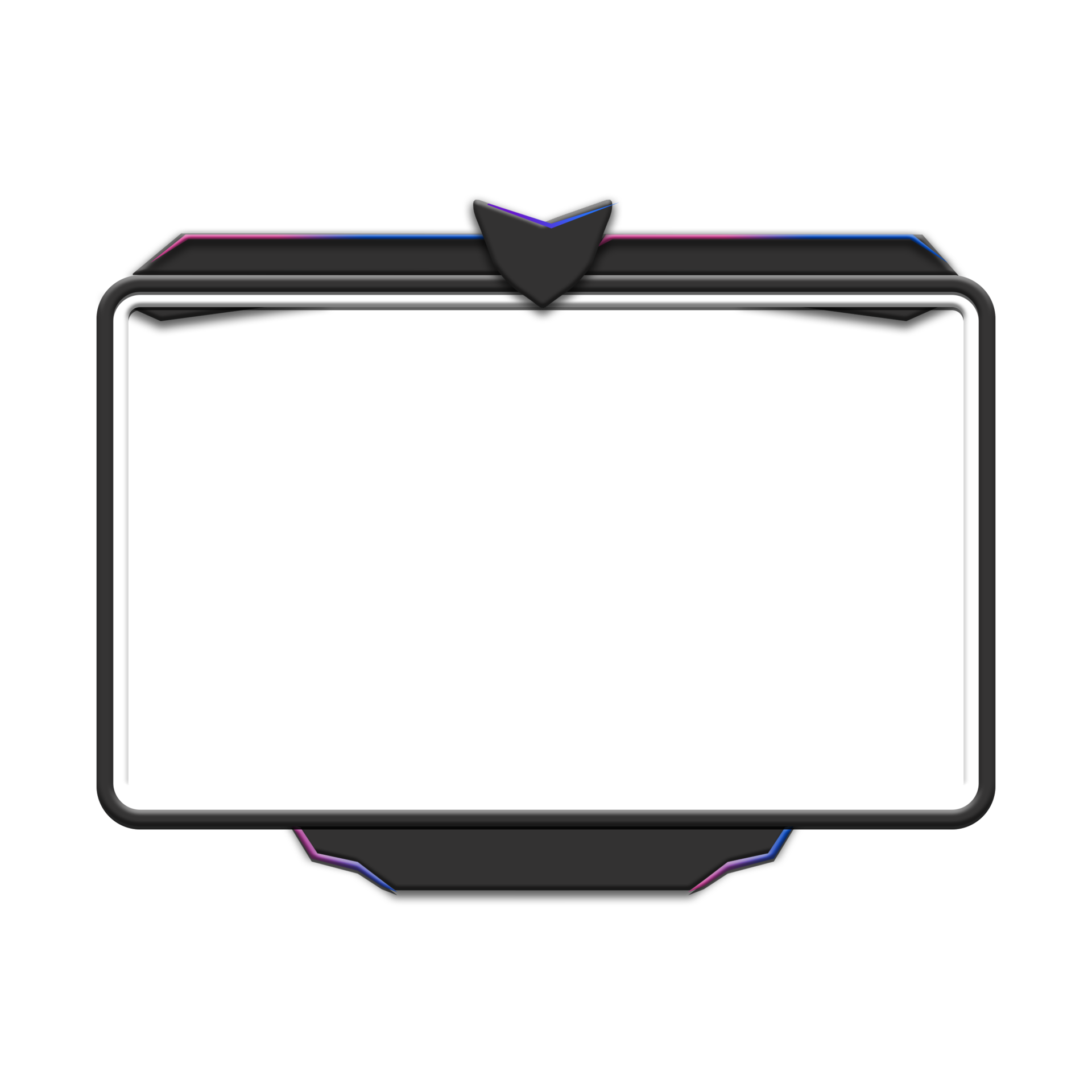stream overlay face cam border 38973435 PNG