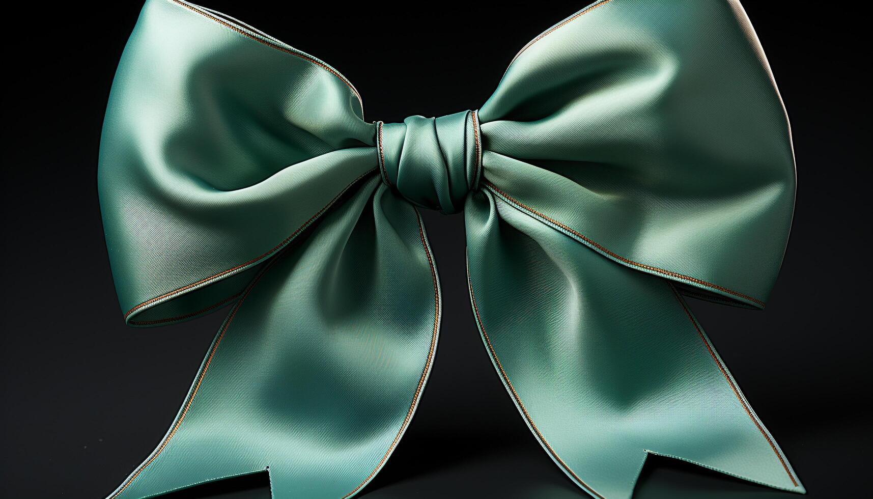 AI generated Tied bow symbolizes elegance and celebration generated by AI 38991399 Stock Photo ...