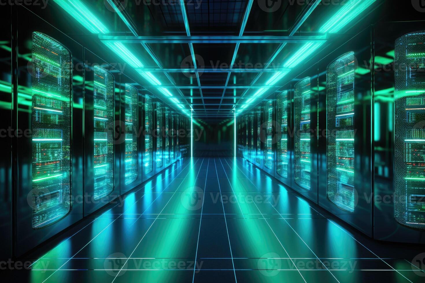AI generated Data center server room 38999589 Stock Photo at Vecteezy
