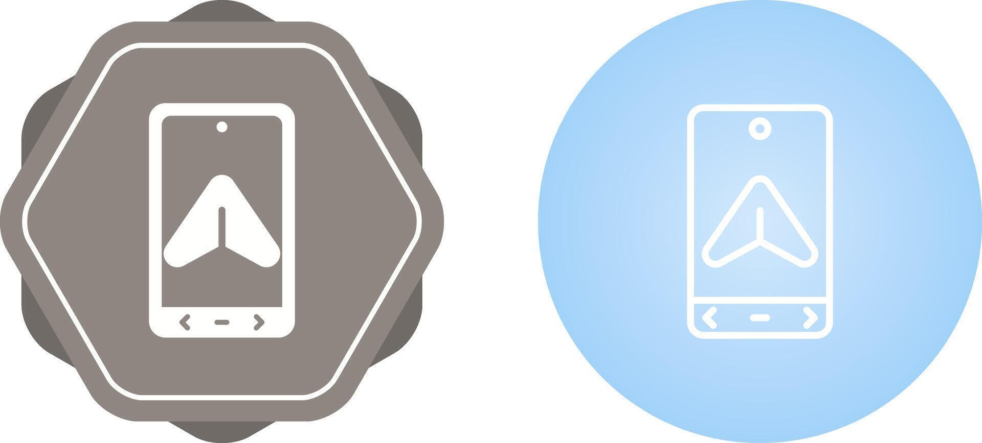 Gps Navigation Vector Icon 39001009 Vector Art At Vecteezy