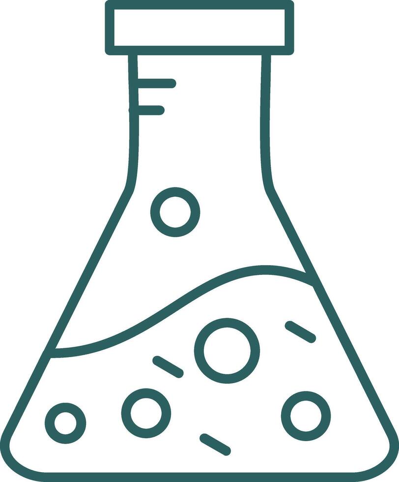 Flask Line Gradient Icon 39008238 Vector Art at Vecteezy