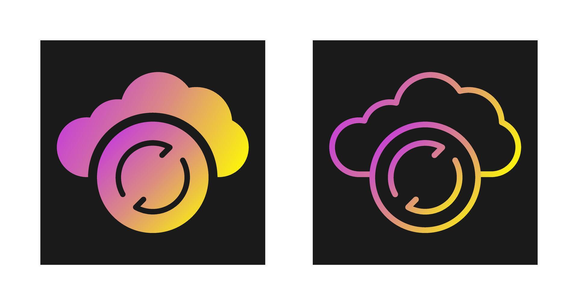 Sync Vector Icon 39009263 Vector Art at Vecteezy