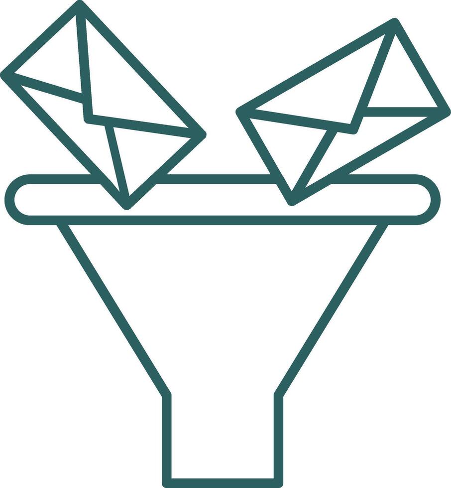 Message Filtering Line Gradient Icon 39011623 Vector Art At Vecteezy