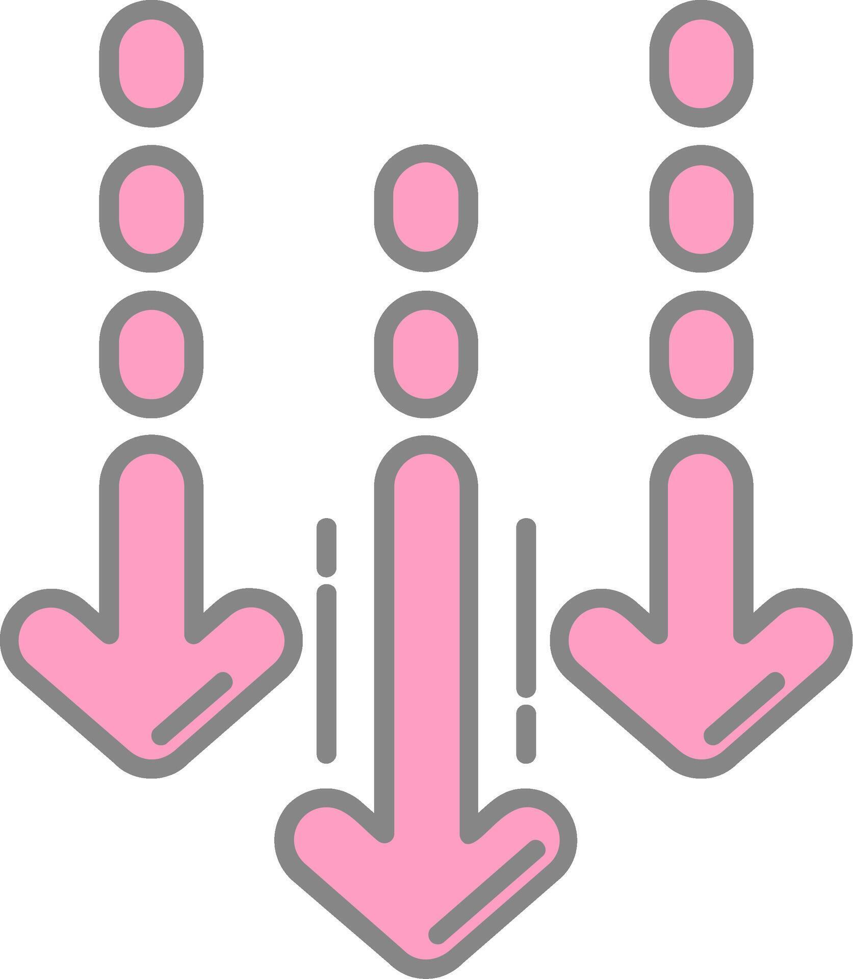 Decrease Line Filled Light Icon 39012384 Vector Art at Vecteezy