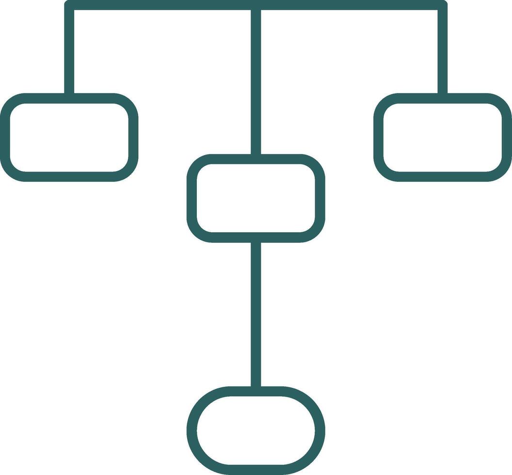 Hierarchical Structure Line Gradient Icon 39015062 Vector Art at Vecteezy