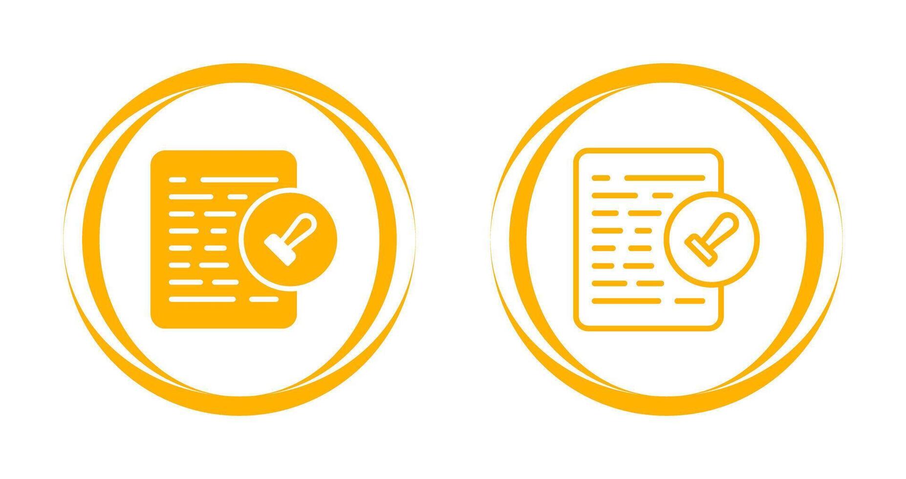 Document Permissions Vector Icon 39021815 Vector Art At Vecteezy