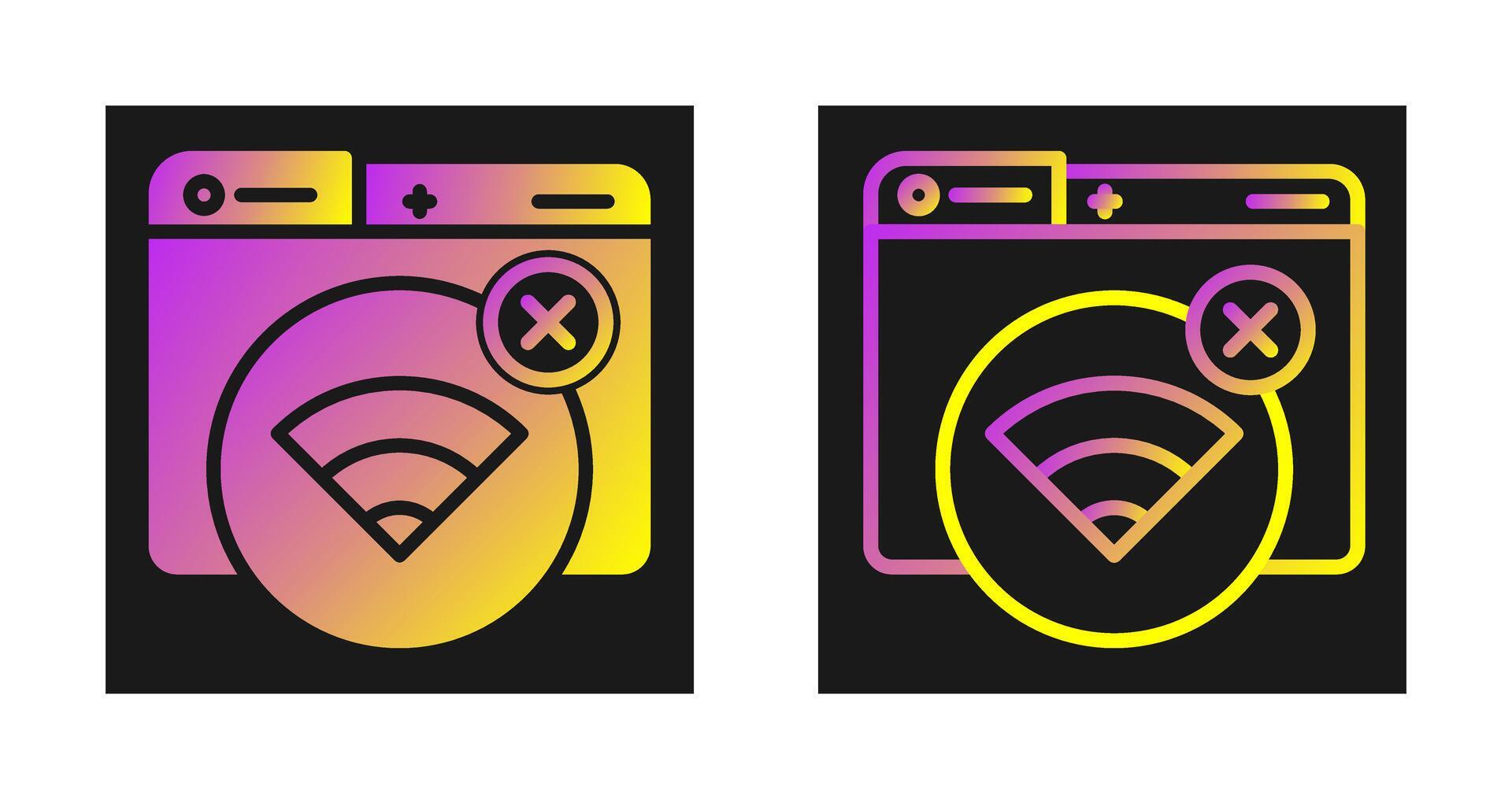 Connection Error Vector Icon 39026032 Vector Art at Vecteezy