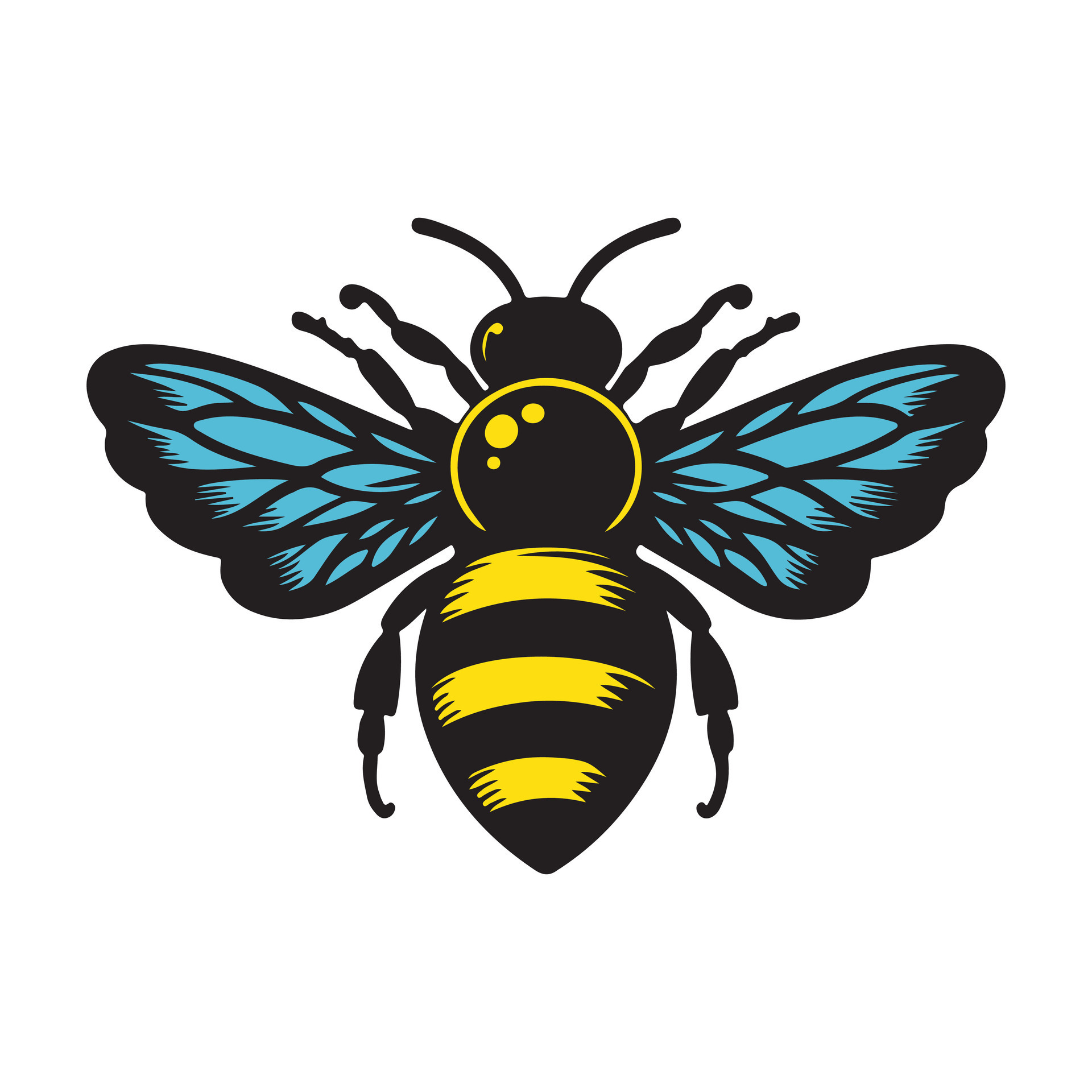 linda simpático abeja. dibujos animados contento volador abeja con ... linda simpático abeja. dibujos animados contento volador abeja con ...
