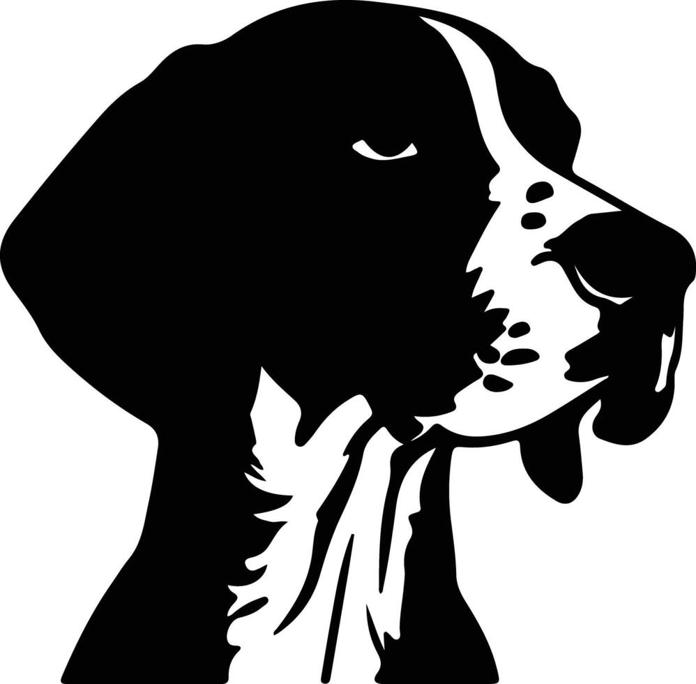 German Shorthaired Pointer silhouette portrait 39056537 Vector Art at ... German Shorthaired Pointer silhouette portrait 39056537 Vector Art at ...