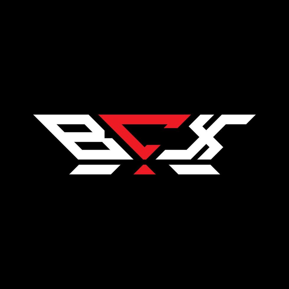 Bcx Letra Logo Vector Diseño Bcx Sencillo Y Moderno Logo Bcx Lujoso
