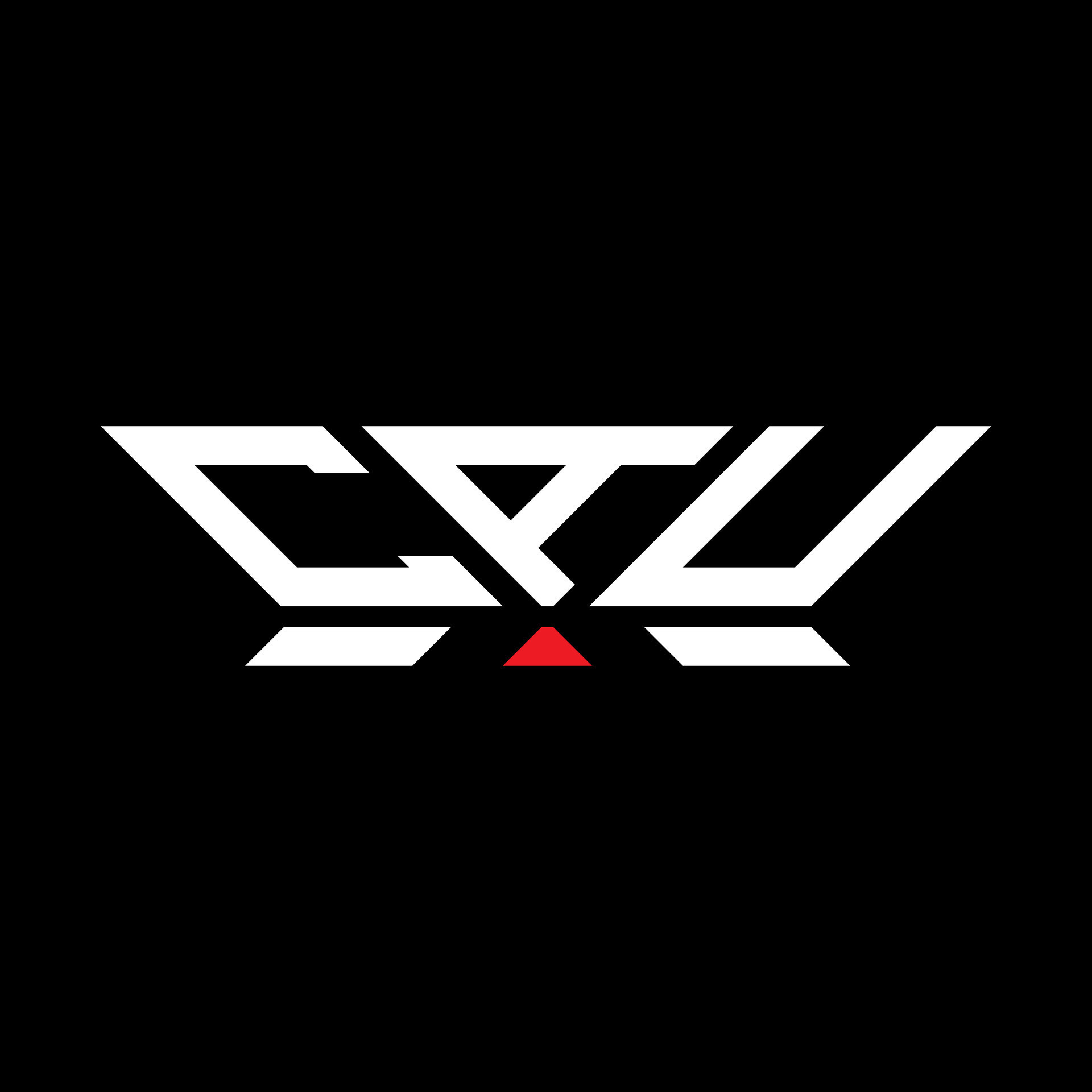 CAU letter logo vector design, CAU simple and modern logo. CAU ...