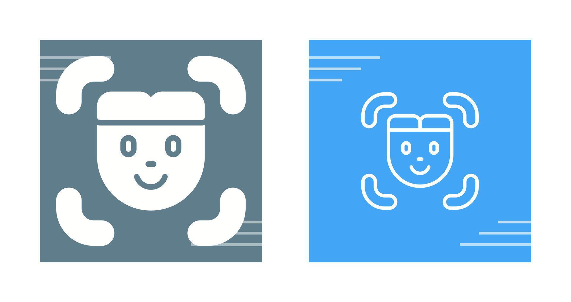 Facial Recognition Vector Icon 39060903 Vector Art At Vecteezy