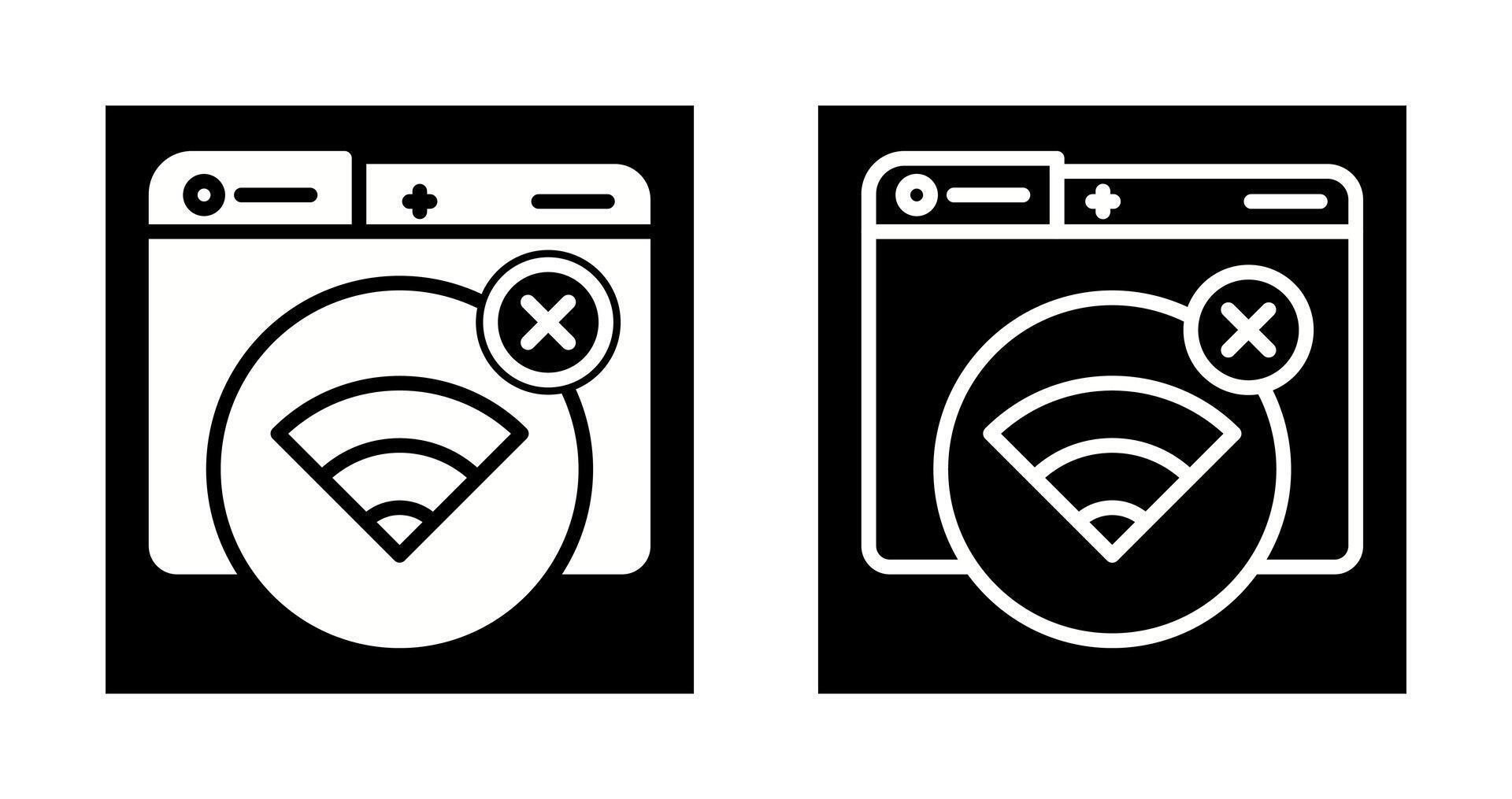 Connection Error Vector Icon 39062420 Vector Art at Vecteezy